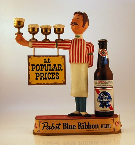 Pabst Blue Ribbon Bartender at Breweriana.com