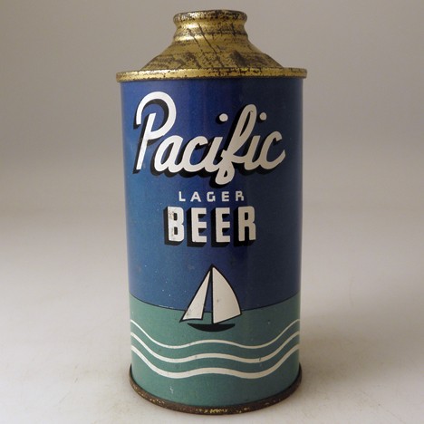 Pacific Lager Beer 178-28 at Breweriana.com