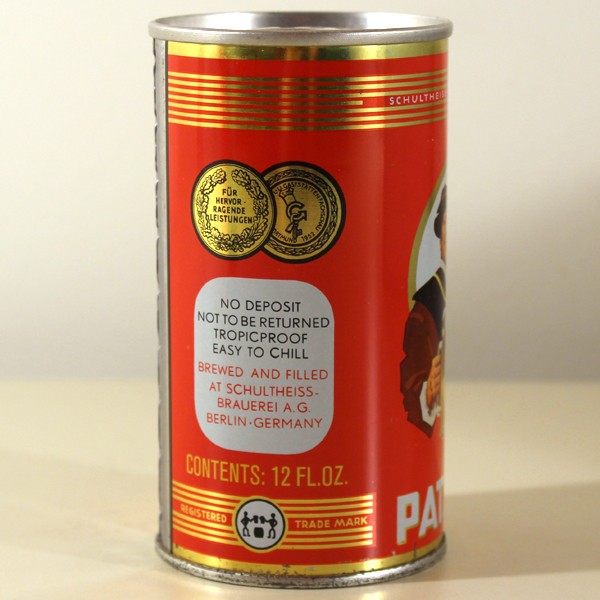 Patz Pils at Breweriana.com