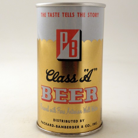 PB Class A Metallic 107-16 at Breweriana.com