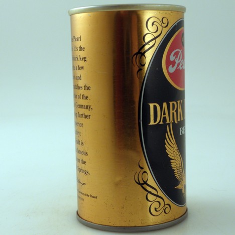 Pearl Dark Draft 107-39 at Breweriana.com