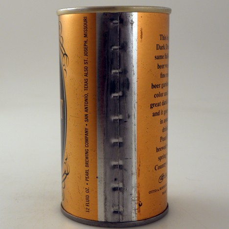 Pearl Dark Draft 107-39 at Breweriana.com