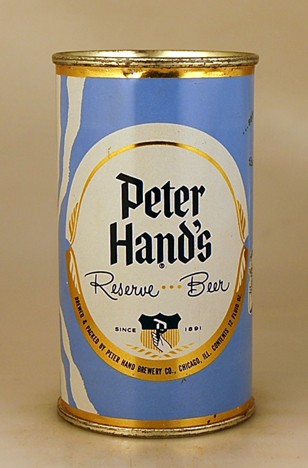 Peter Hand's Reserve Beer 113-21 at Breweriana.com