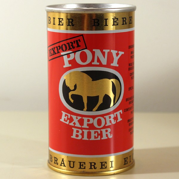 Pony Export Bier at Breweriana.com