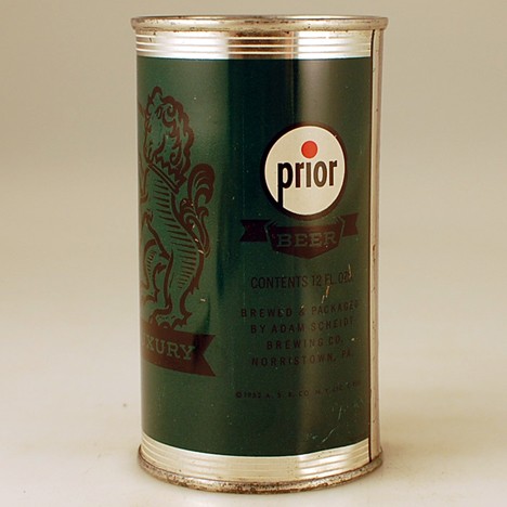 Prior Beer 117-02 at Breweriana.com