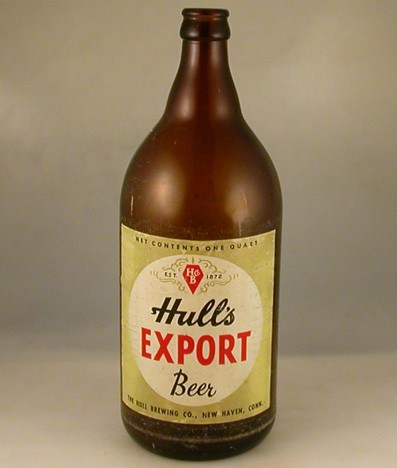 Hull's Export Quart Steinie at Breweriana.com