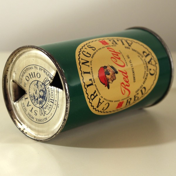 Carling's Red Cap Ale 119-15 at Breweriana.com