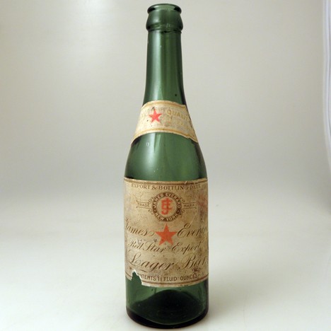 Red Star Export Everard at Breweriana.com