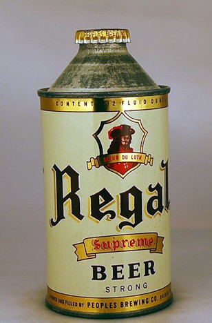 Regal Beer 181-15 at Breweriana.com