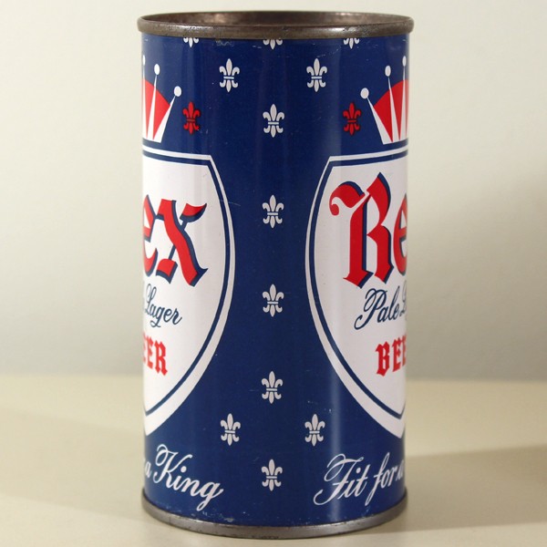 Rex Pale Lager Beer 122-31 at Breweriana.com