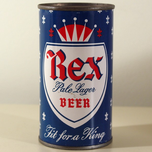 Rex Pale Lager Beer 122-31 at Breweriana.com