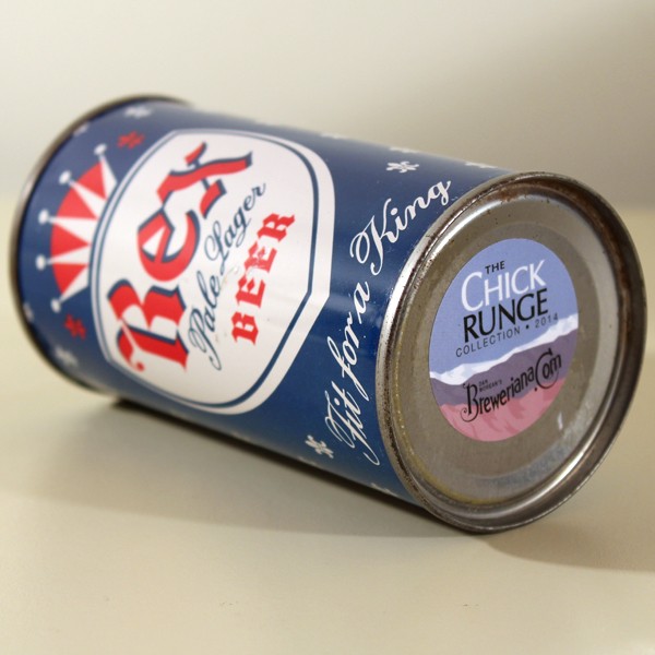 Rex Pale Lager Beer 122-31 at Breweriana.com