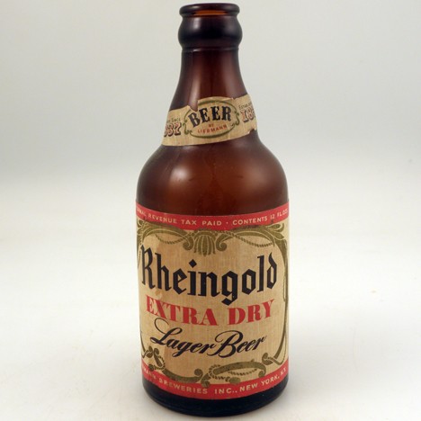 Rheingold Extra Dry Lager at Breweriana.com
