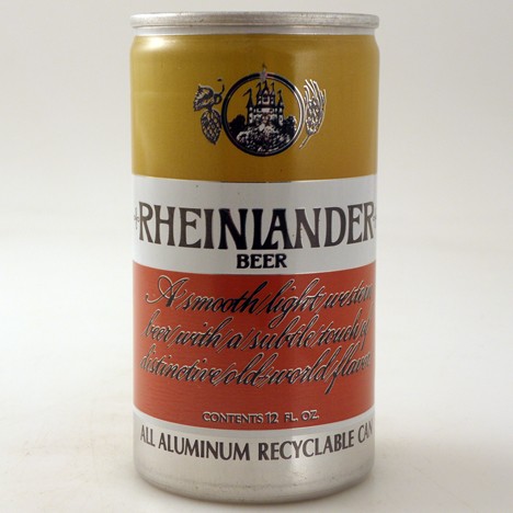 Rheinlander Yellow Orange 115-24 at Breweriana.com