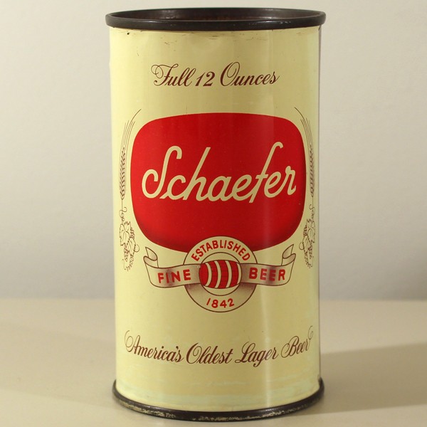 Schaefer Fine Beer 128-14 at Breweriana.com