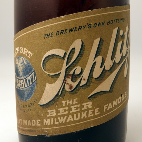 Schlitz Export Beer at Breweriana.com
