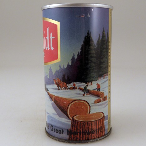 Schmidt Moose Logging 191-04 at Breweriana.com