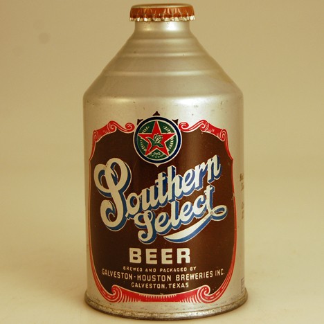 Southern Select Silver 198-35 at Breweriana.com