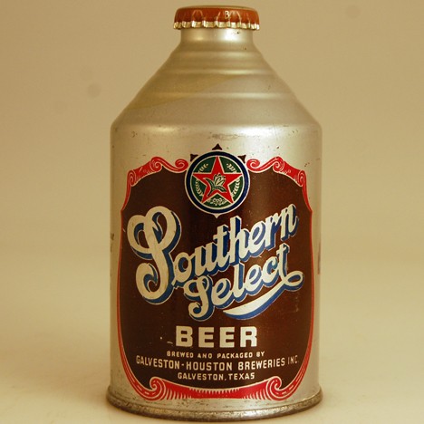 Southern Select Silver 198-35 at Breweriana.com