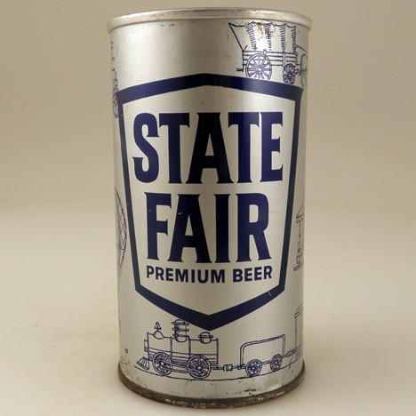 State Fair Blue Silver 126-14 at Breweriana.com