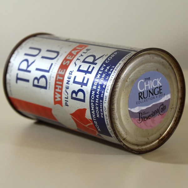 Tru Blu White Seal Pilsener Style Beer 808 at Breweriana.com