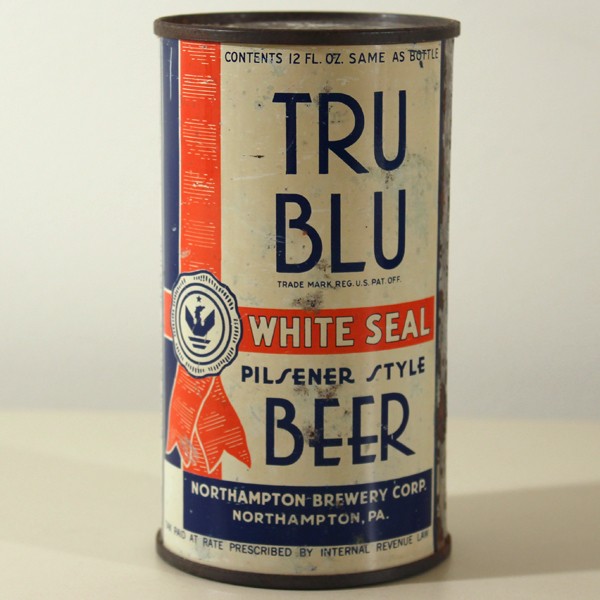 Tru Blu White Seal Pilsener Style Beer 813 at Breweriana.com