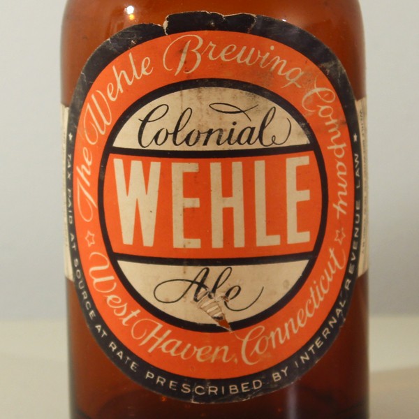 Wehle Colonial Ale at Breweriana.com