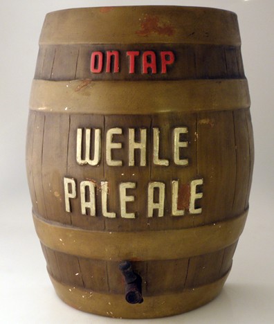Wehle Pale Ale Barrel Tap at Breweriana.com