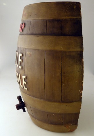 Wehle Pale Ale Barrel Tap at Breweriana.com