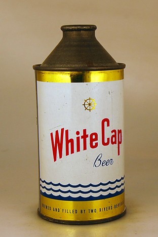 White Cap Beer 189-02 at Breweriana.com