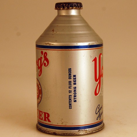 Yoerg's Cave Aged Beer 199-29 at Breweriana.com